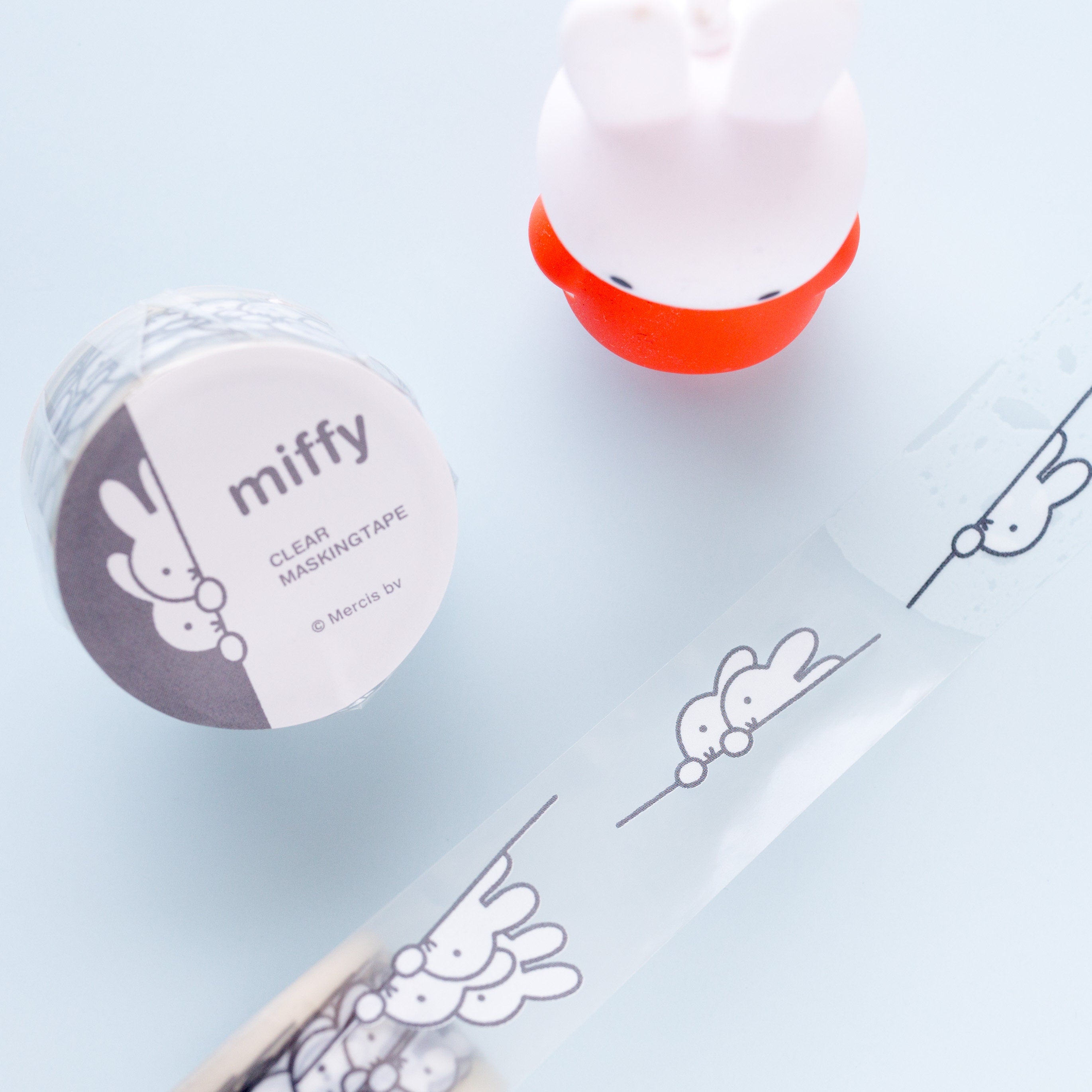 Dick Bruna tearable Clear Masking Tape -play- ※Miffy doll is not inclu – Fantastic Japan