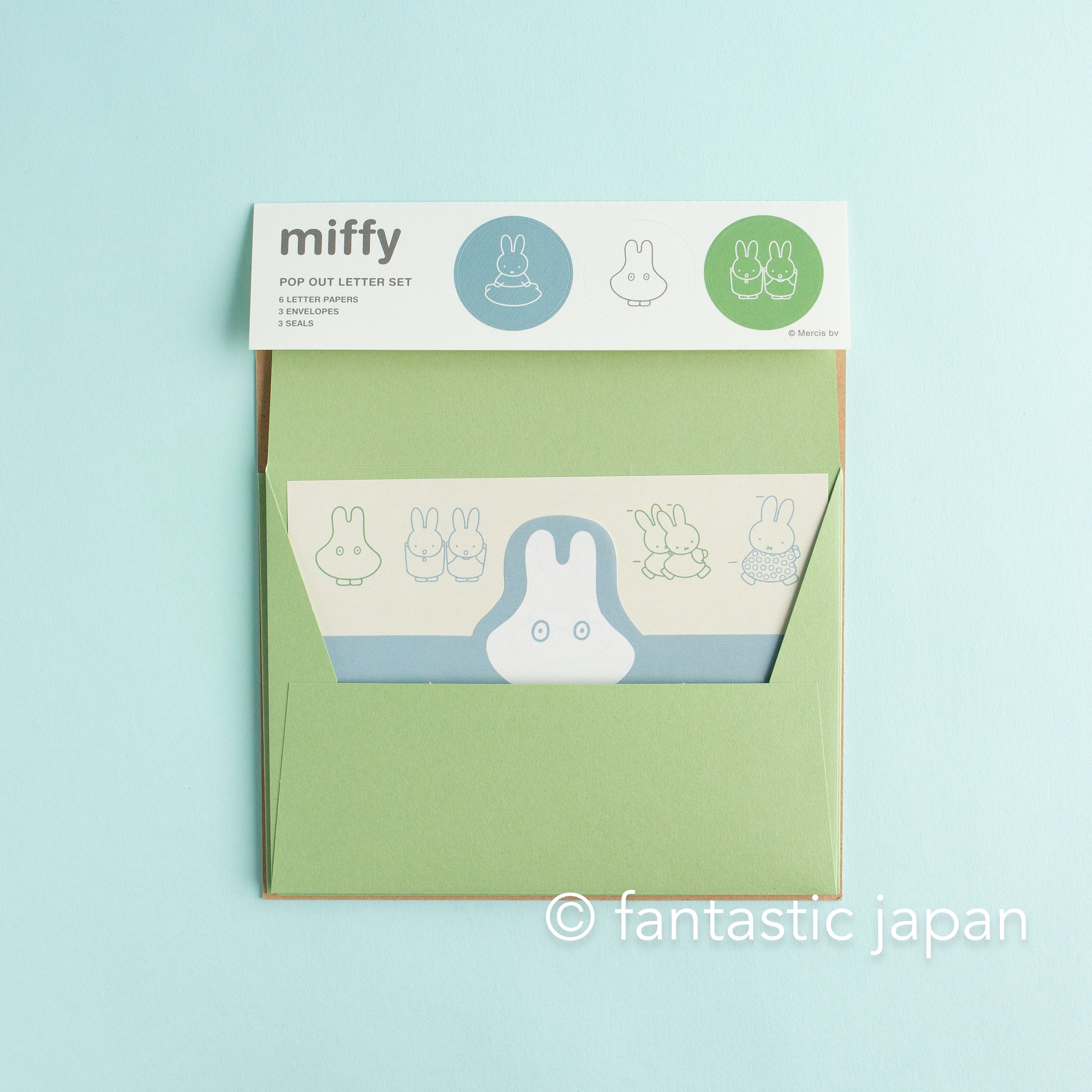 Miffy pop-out Letter set -ghost- – Fantastic Japan