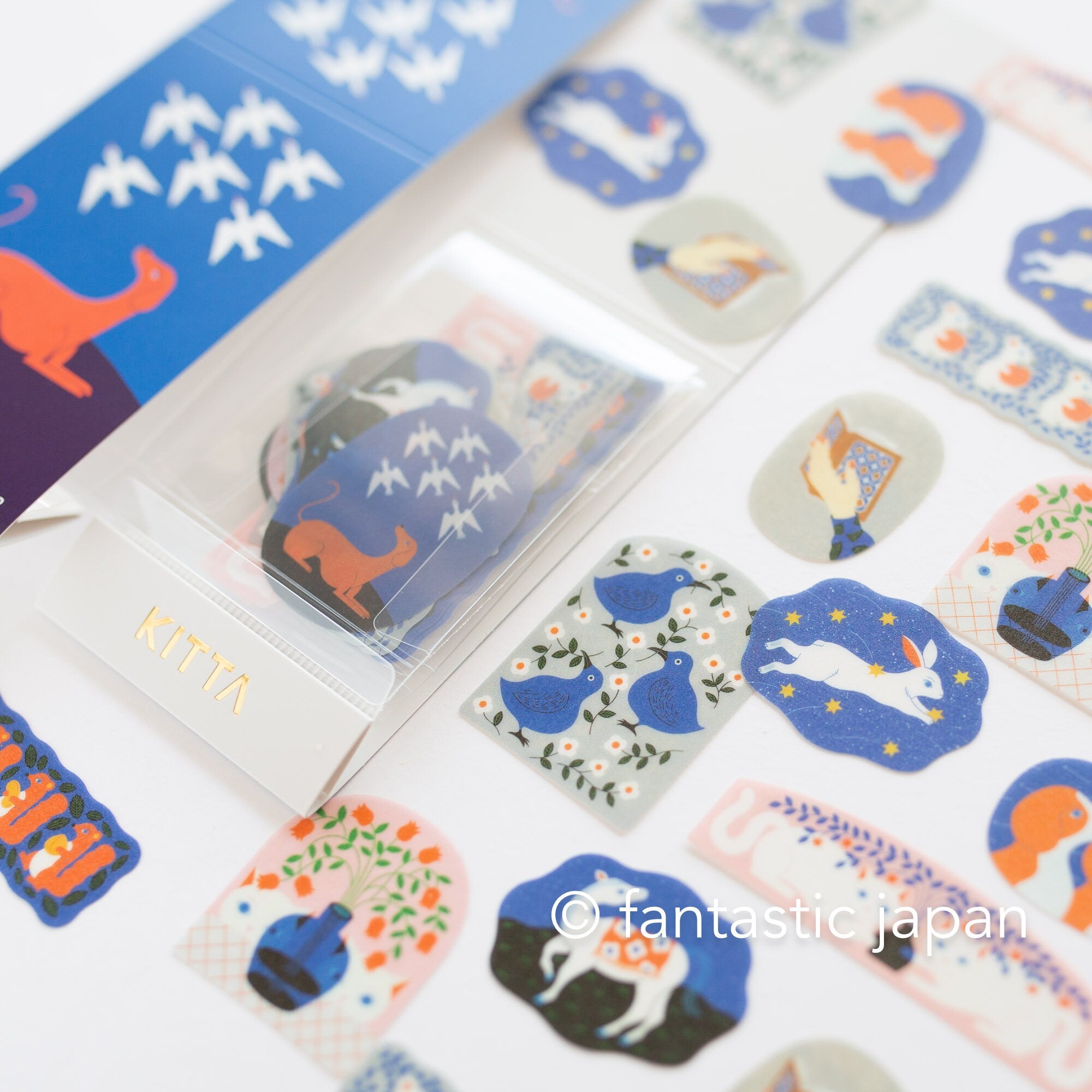 KITTA die-cut flake sticker / KITTA Flake KITF002 -mythology- – Fantastic Japan