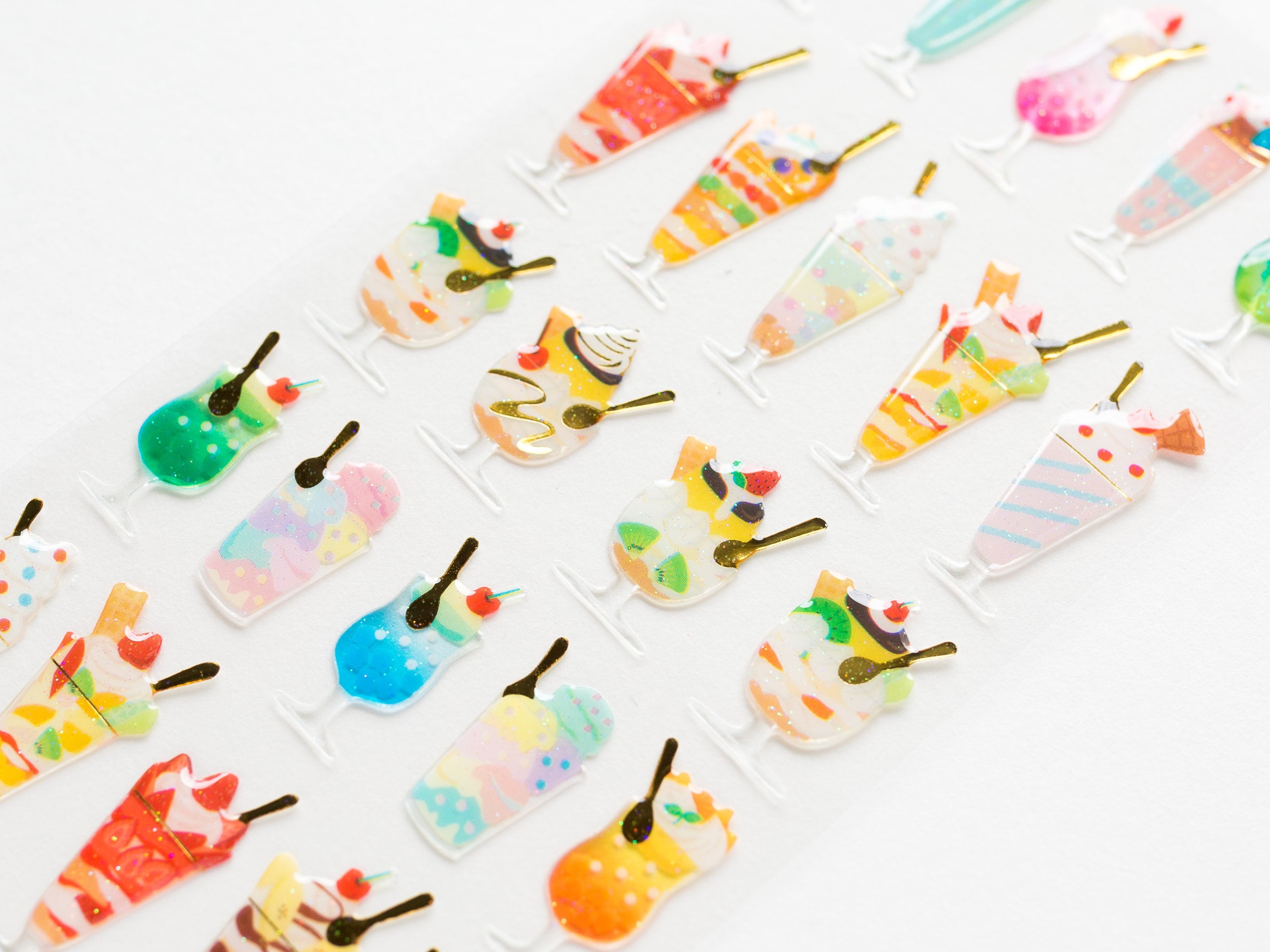 Hard gel 3D sticker -Parfait- – Fantastic Japan