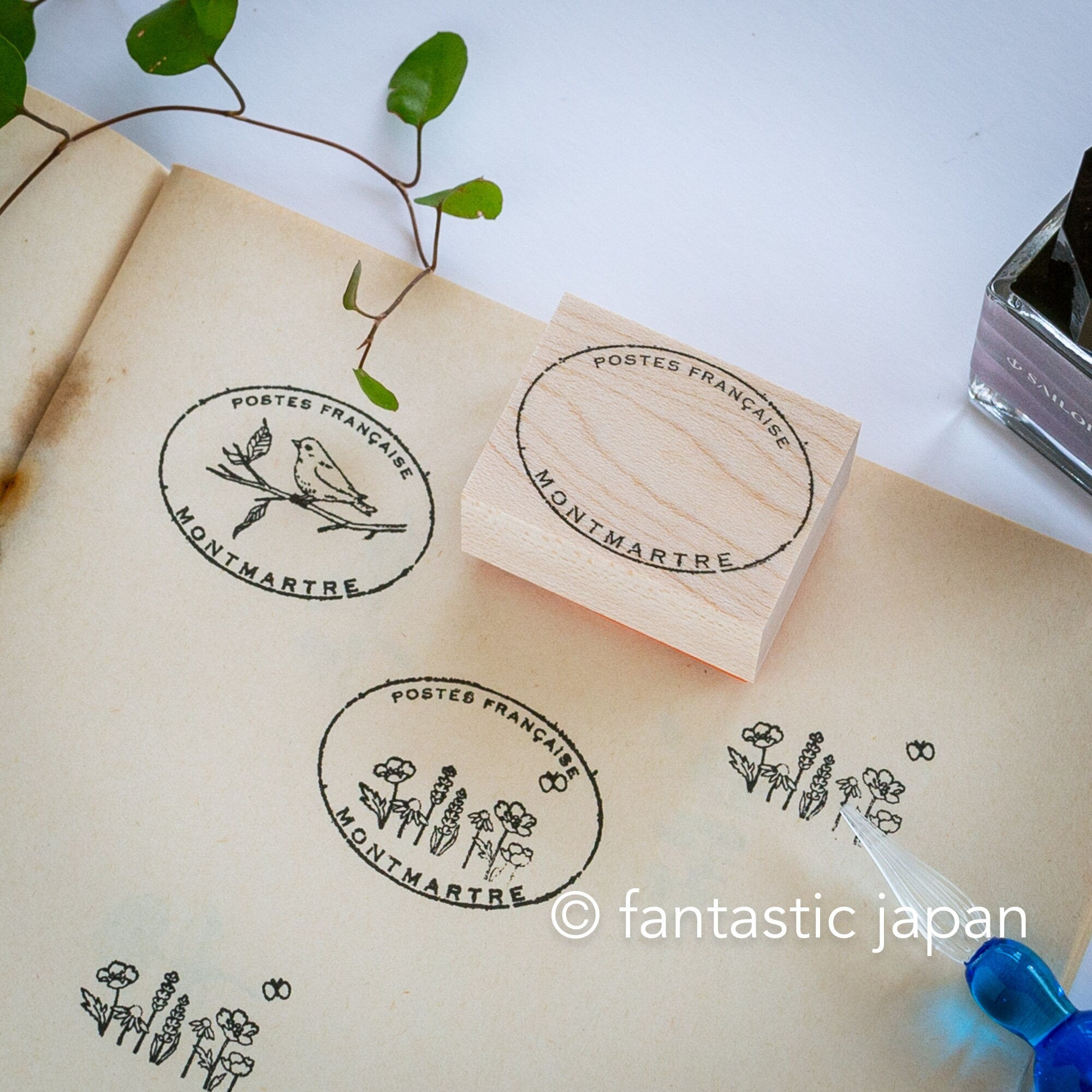 Hütte paper works Stamp -POST MARK- – Fantastic Japan