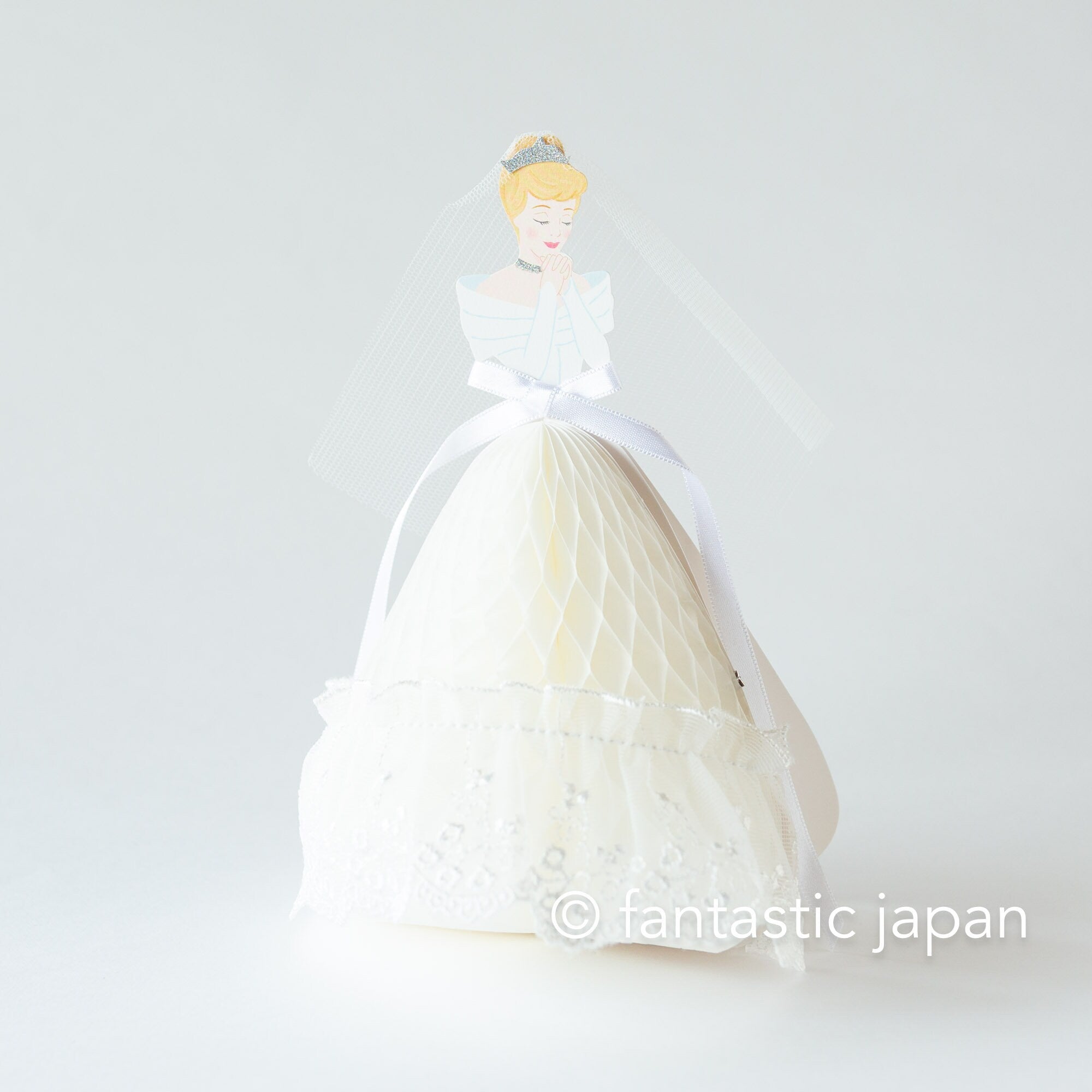 Honeycomb PRINCESS pop-up card - Cinderella - – Fantastic Japan