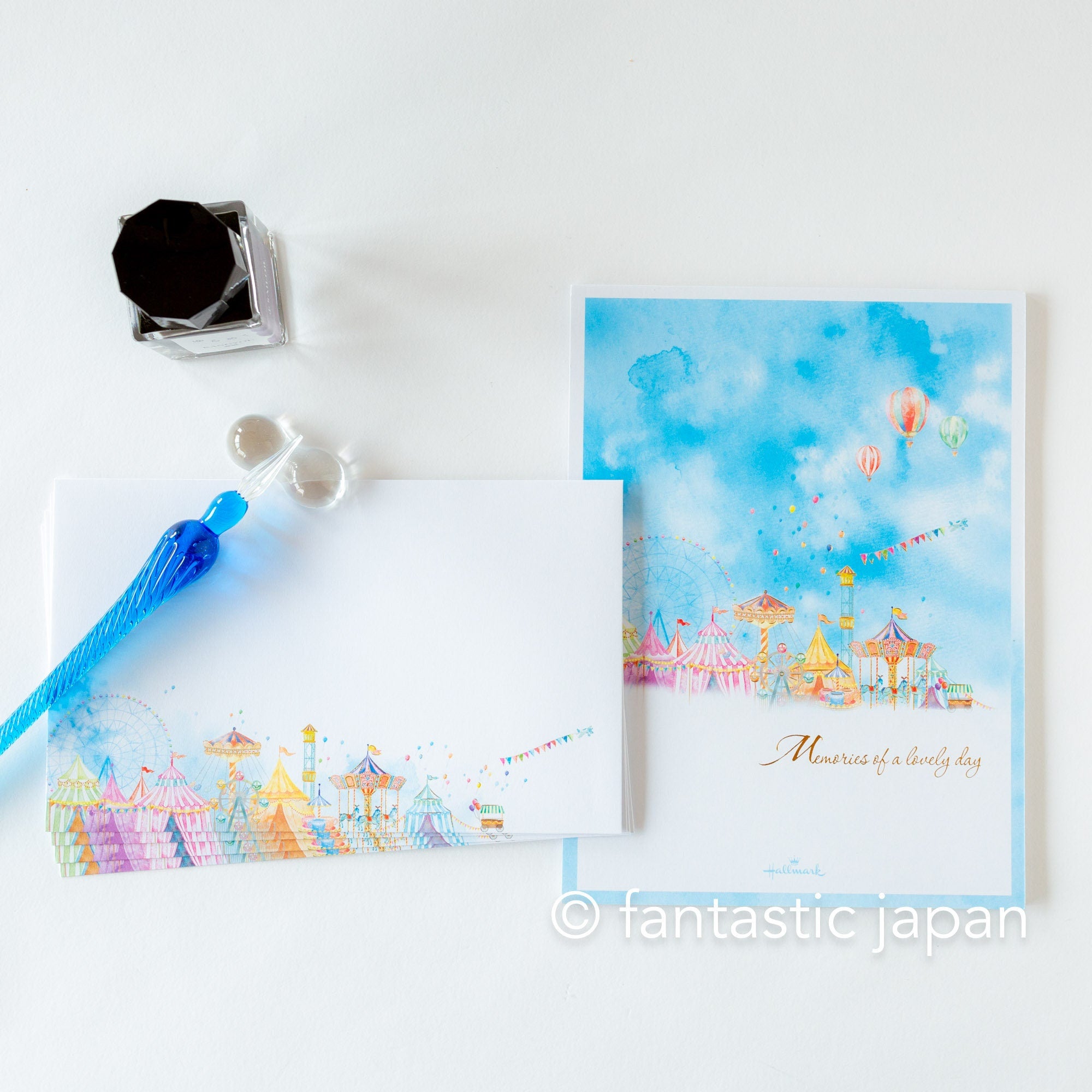 Nihon Hallmark Writing Letter Pad and Envelopes -Memories of a lovely ...