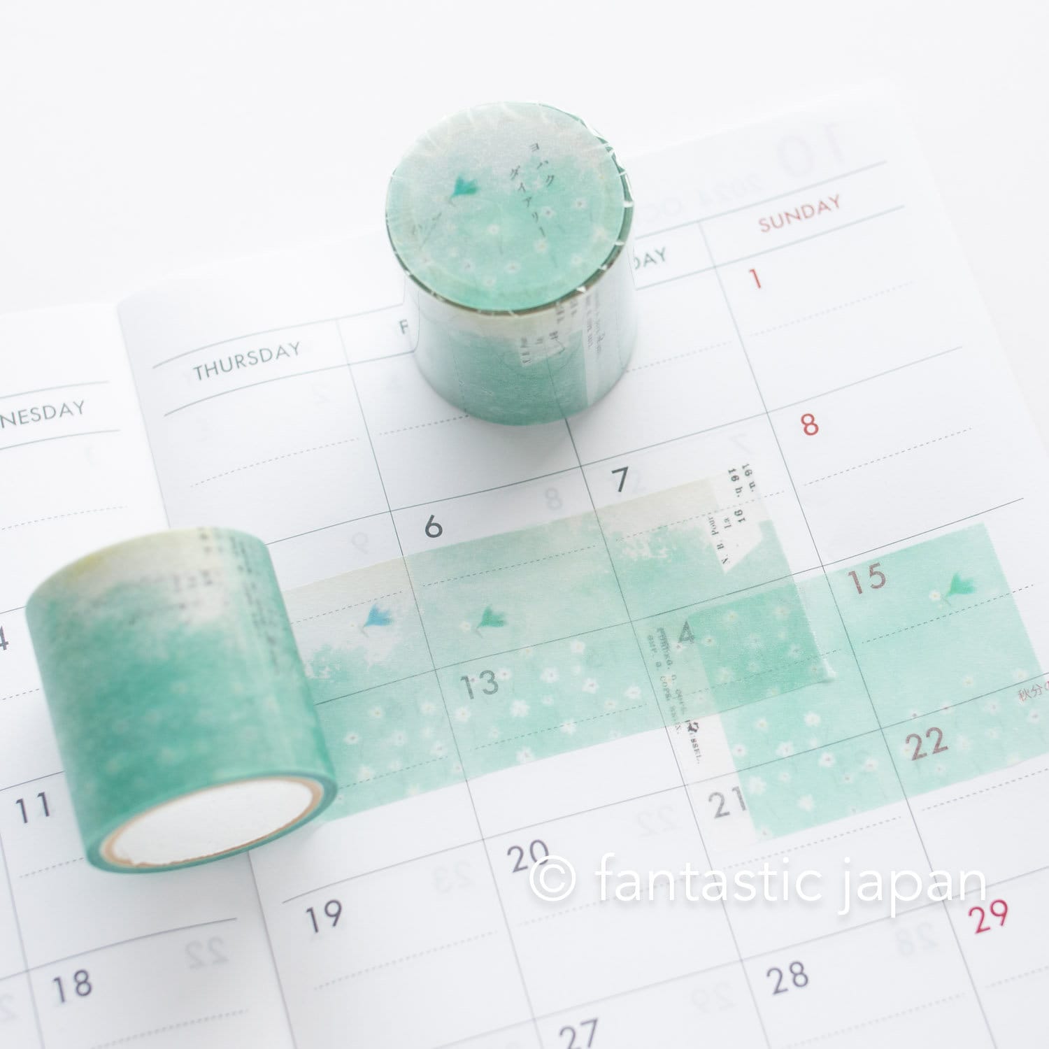 YOHAKU tracing roll sticky notes - diary - / R-001 – Fantastic Japan