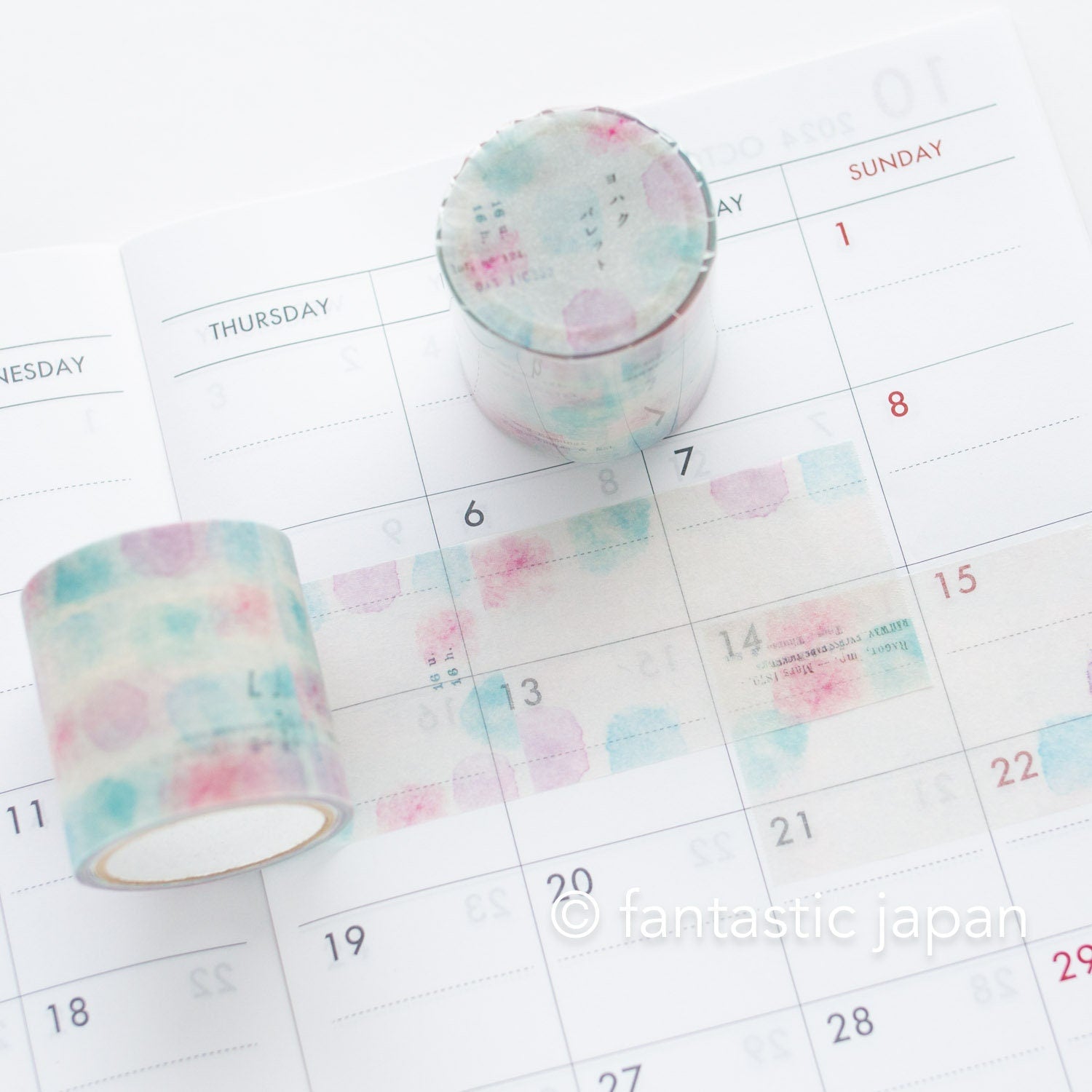 YOHAKU tracing roll sticky notes - palette - / R-003 – Fantastic Japan