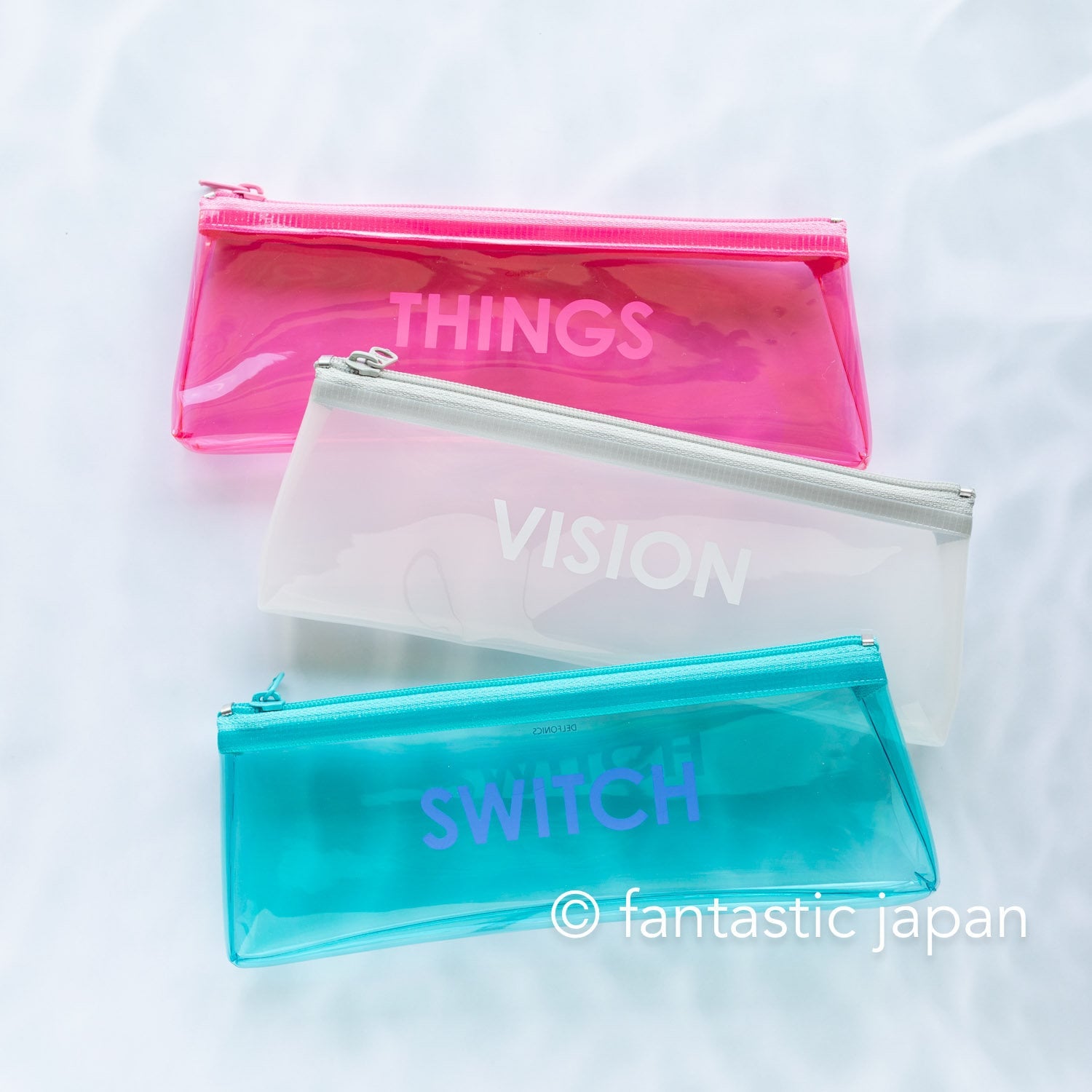 DELFONICS / Rollbahn clear pen case -altro- – Fantastic Japan