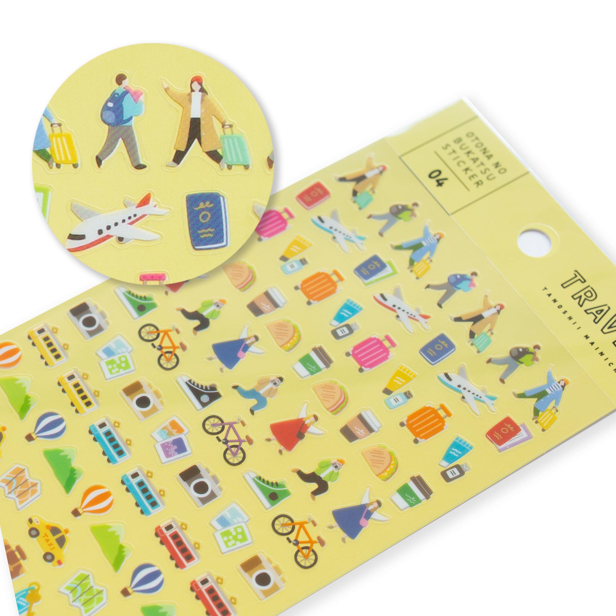 MIND WAVE sticker / my pastime -travel- – Fantastic Japan
