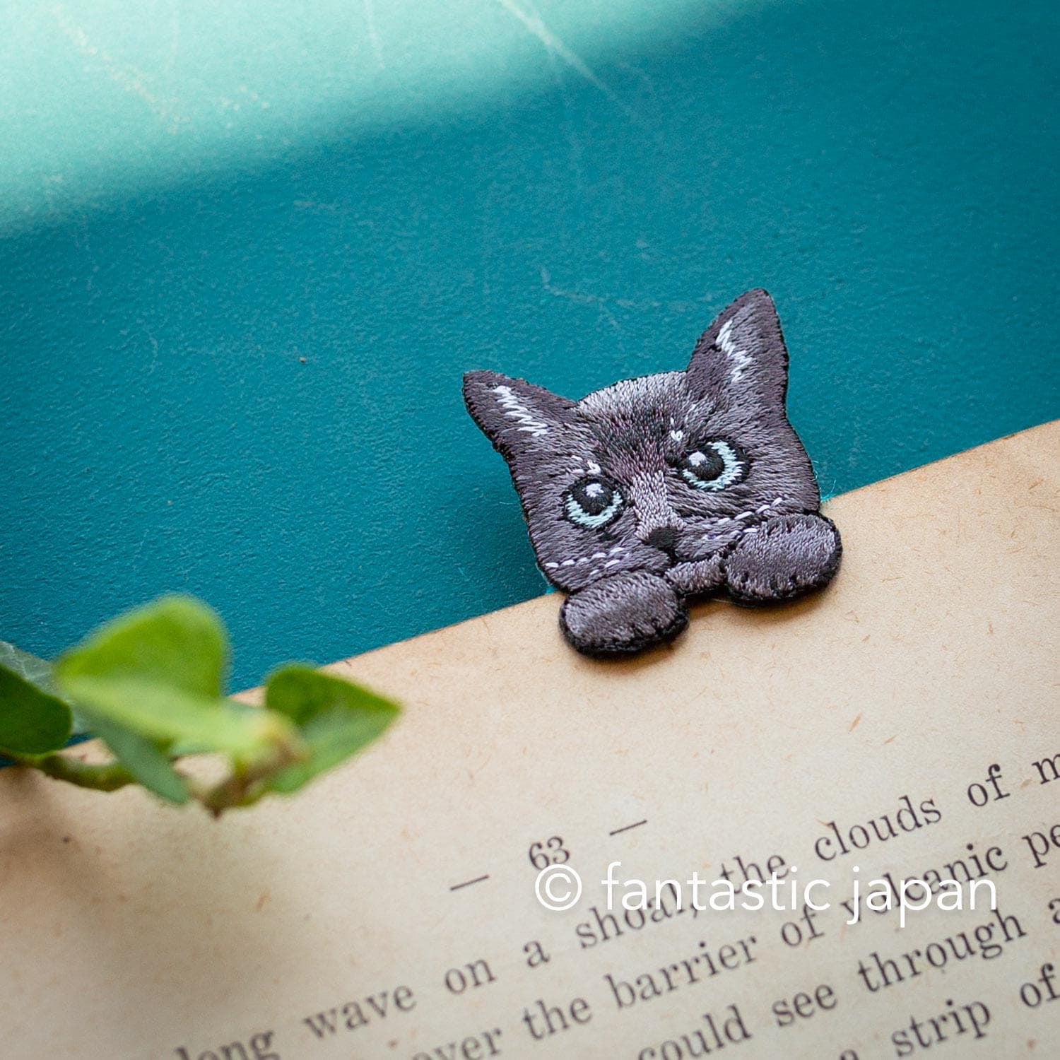 Cat bookmarker / black cat – Fantastic Japan