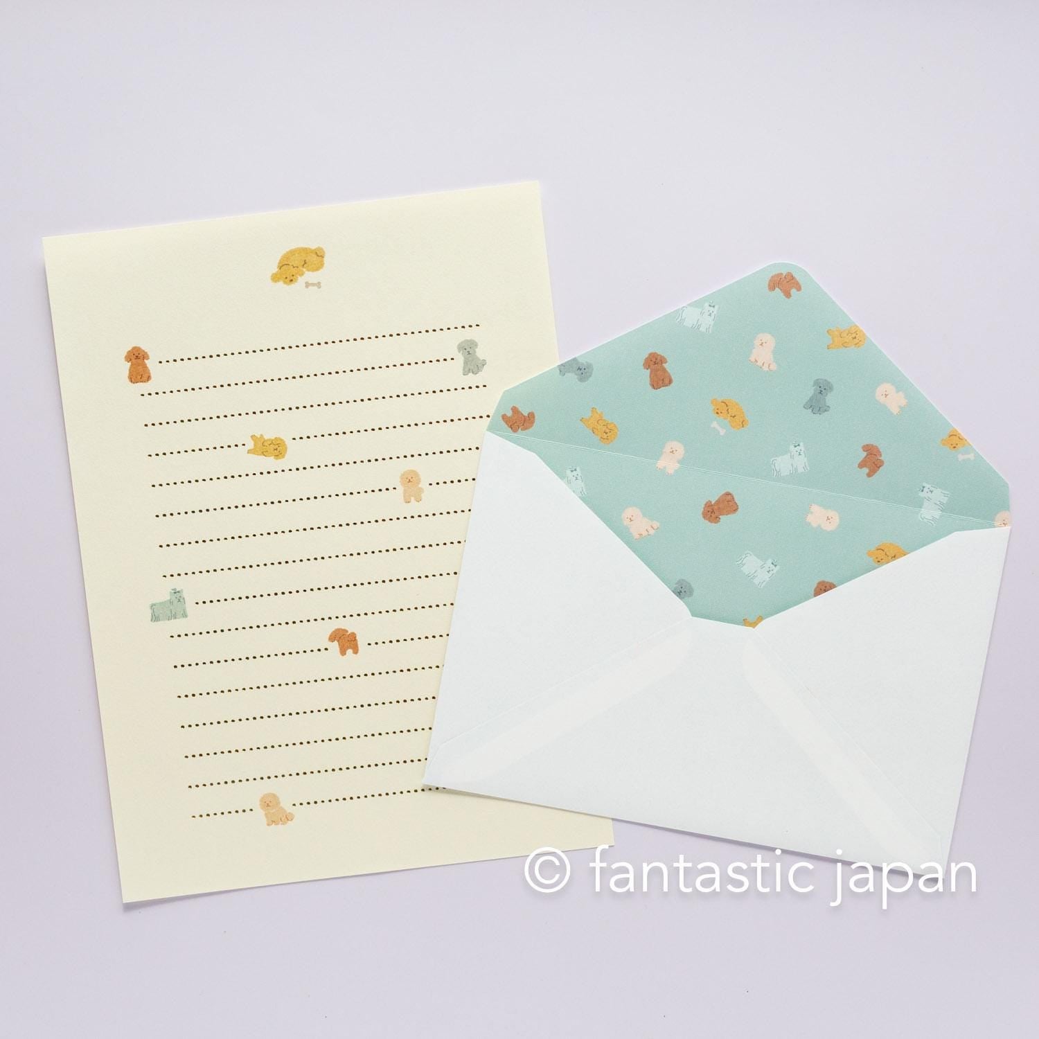 EL COMMUN Letter set / papoter -dog- – Fantastic Japan