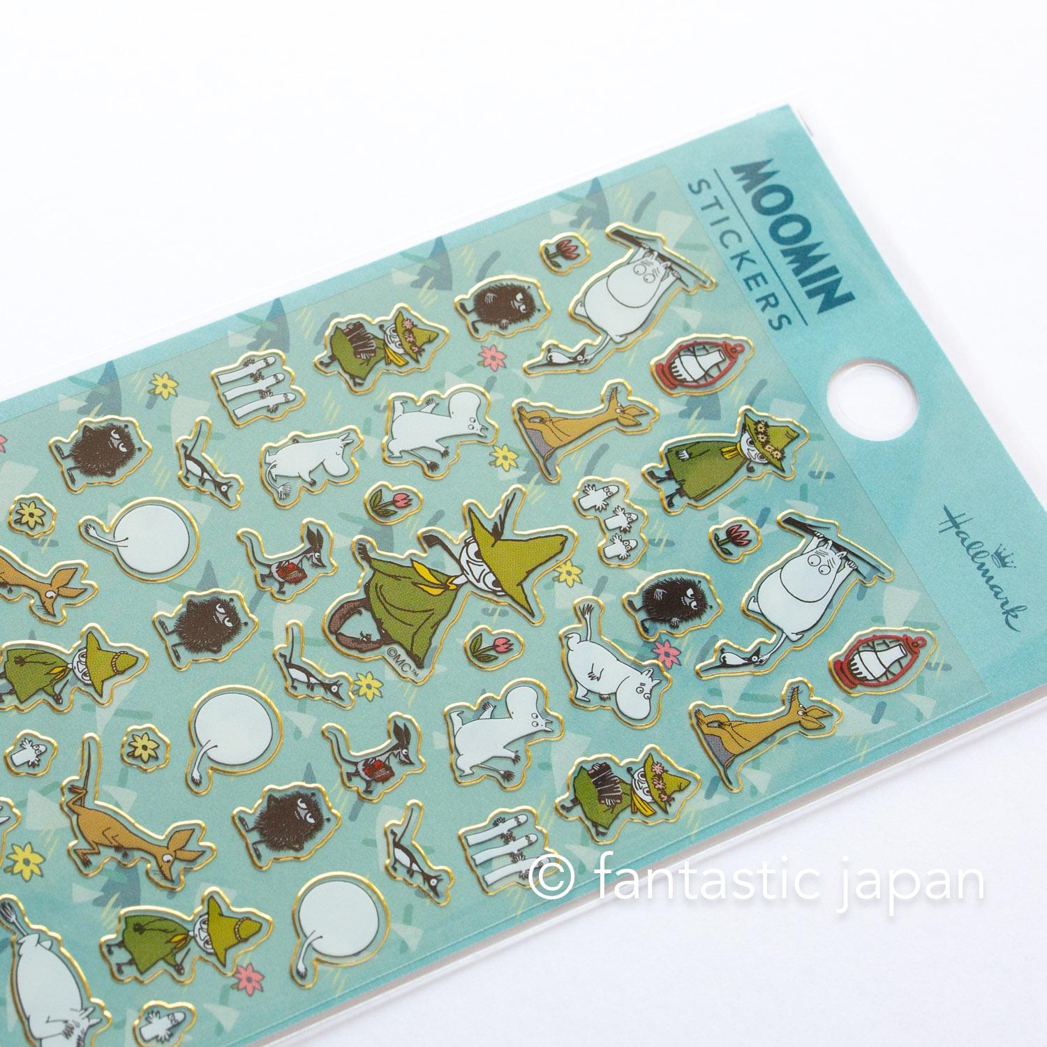 Hallmark / MOOMIN tiny sticker -Snufkin- – Fantastic Japan
