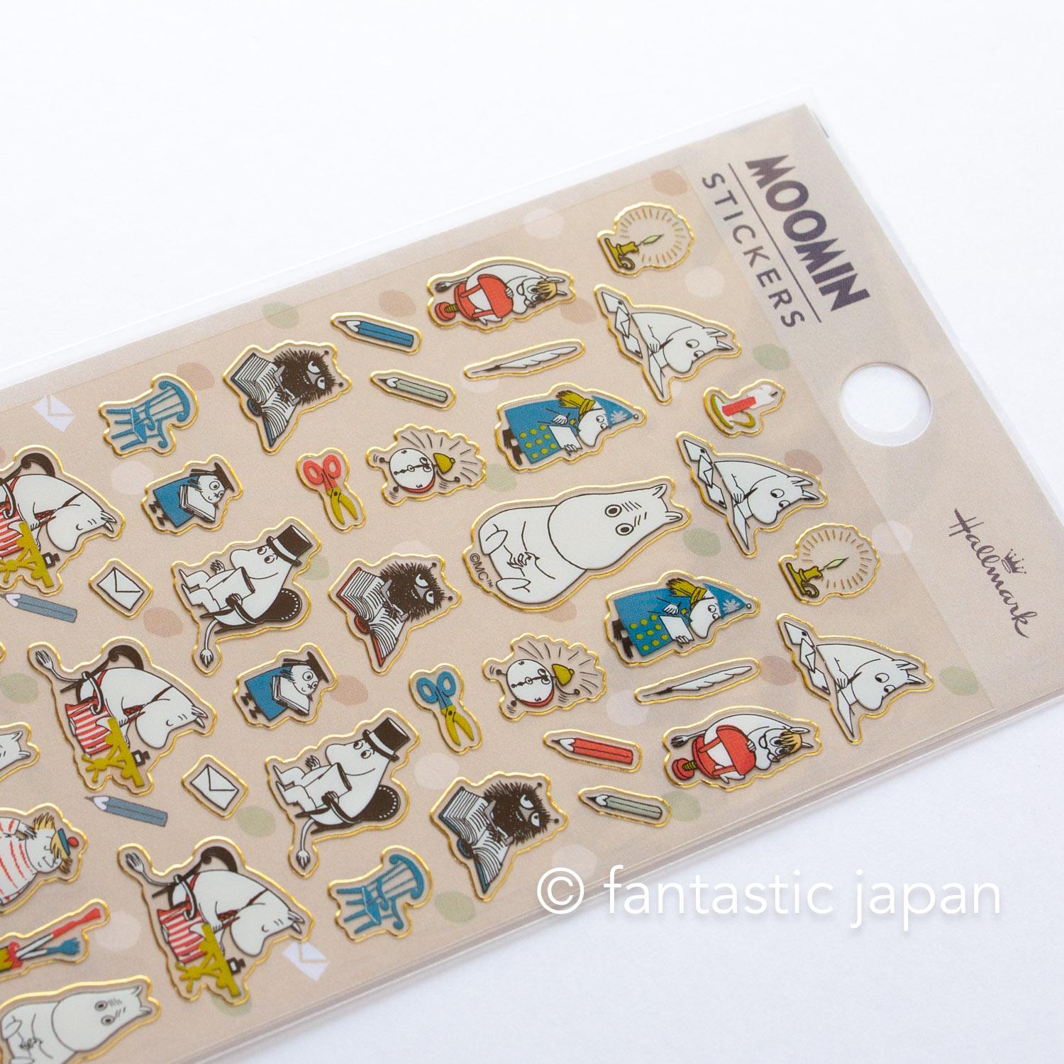 Hallmark / MOOMIN tiny sticker -Letter- – Fantastic Japan