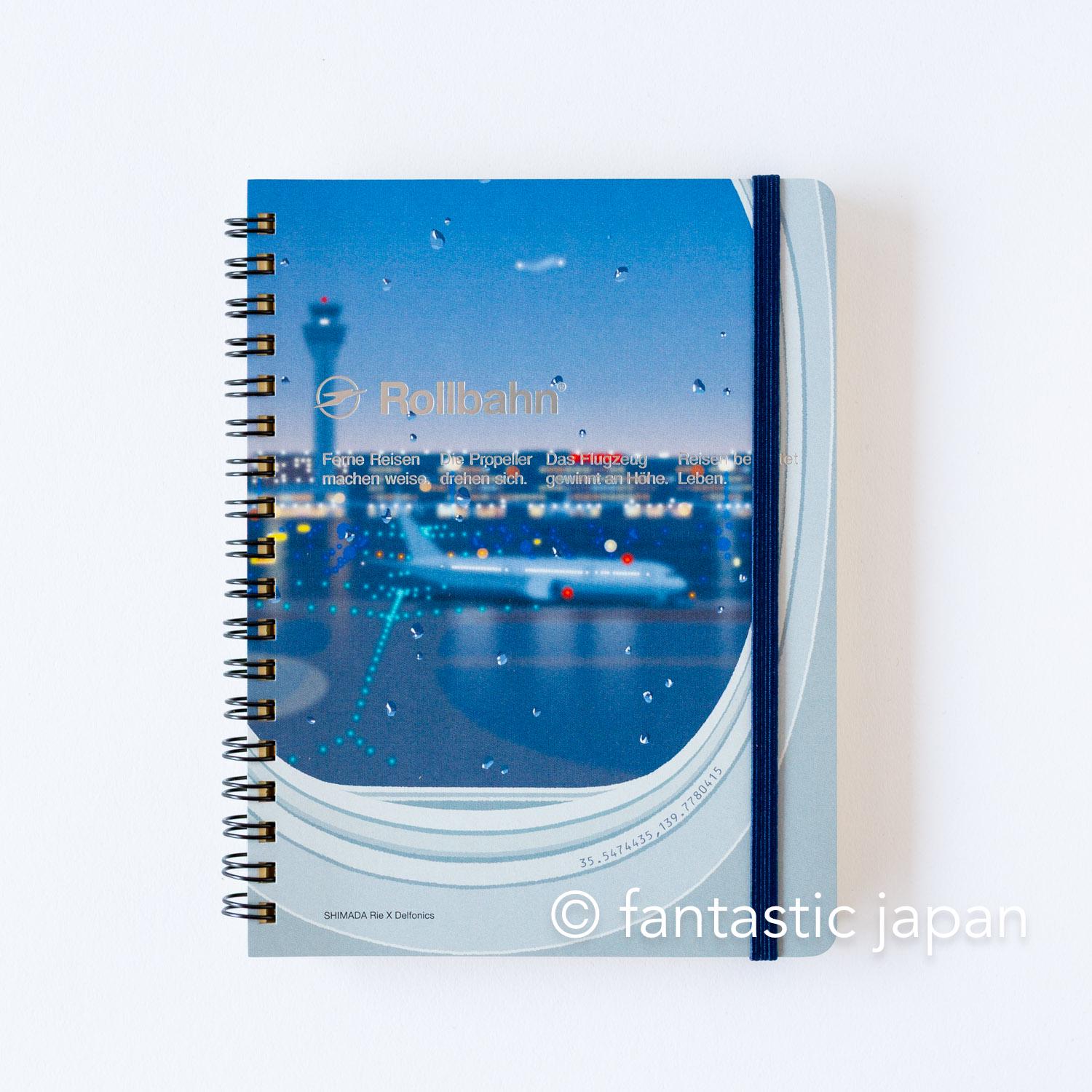 DELFONICS / Rollbahn spiral notebook Large (5.6" x 7.1" ) / SHIMADA Ri ...