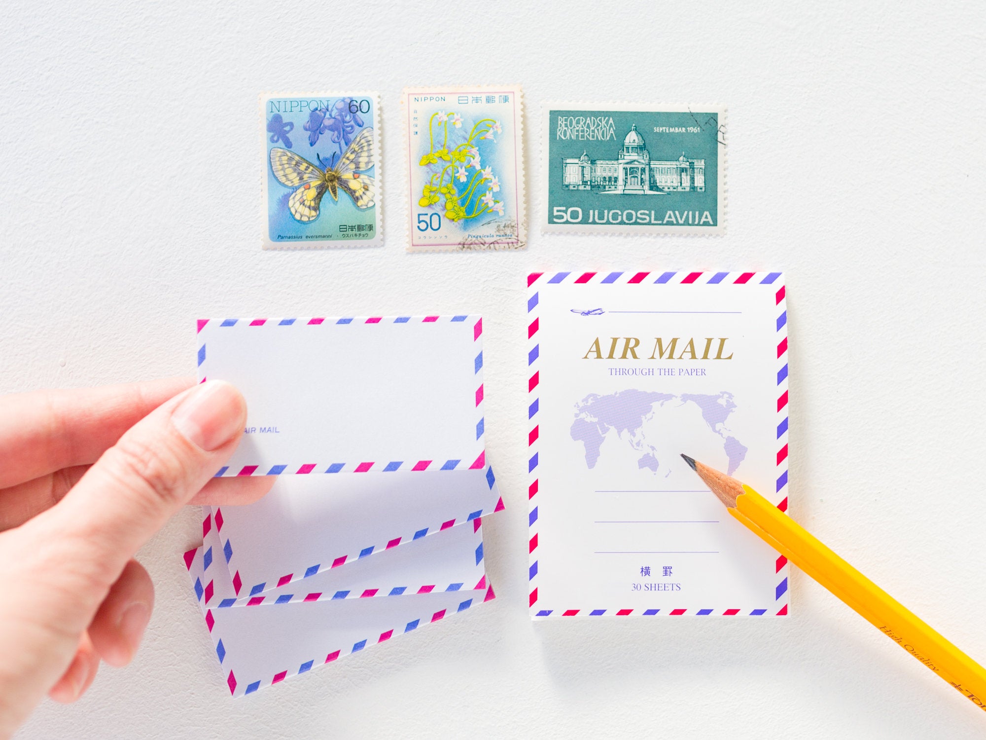 Tiny Letter Set -airmail- – Fantastic Japan