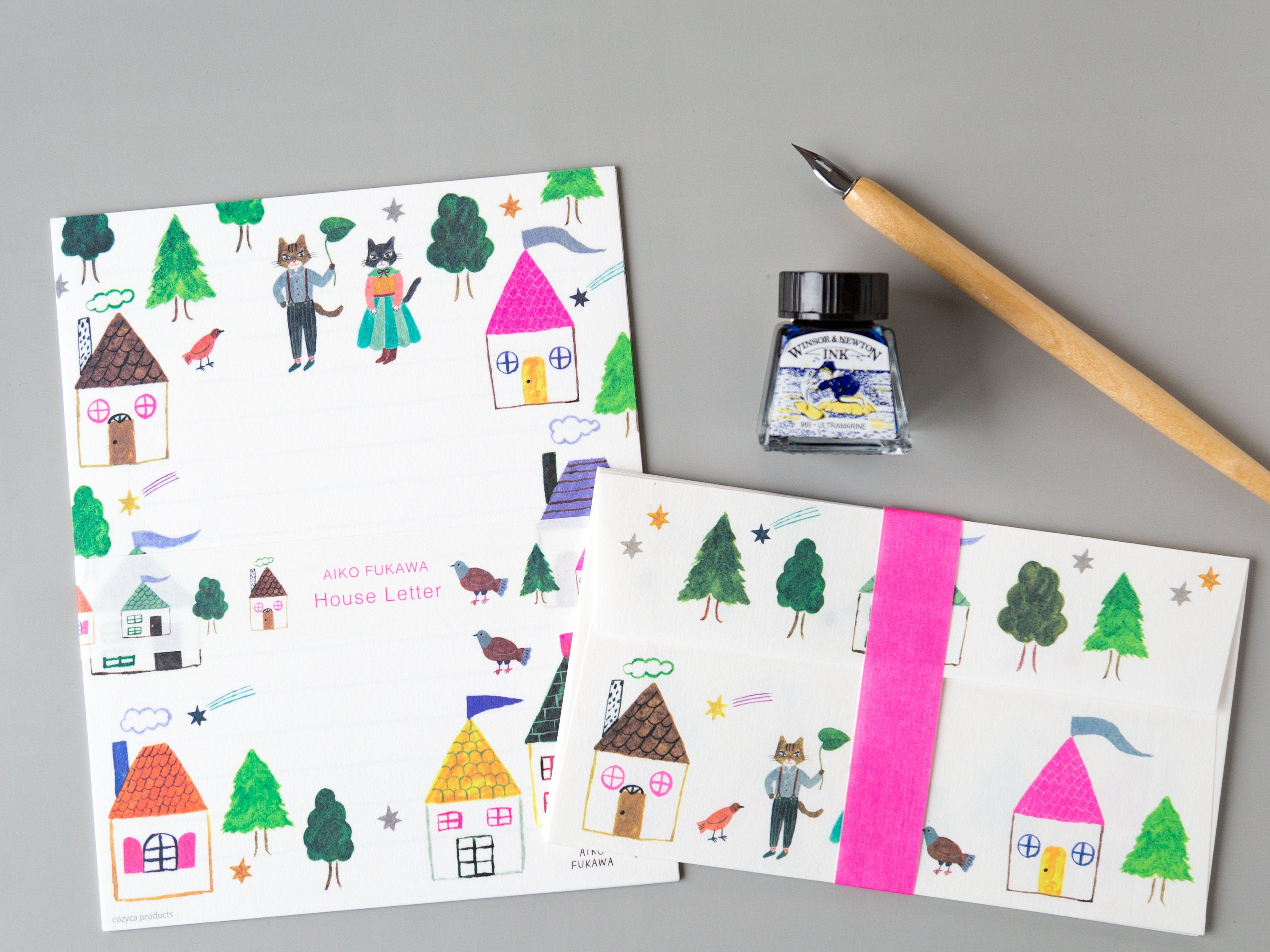 Letter Set -House Letter- – Fantastic Japan