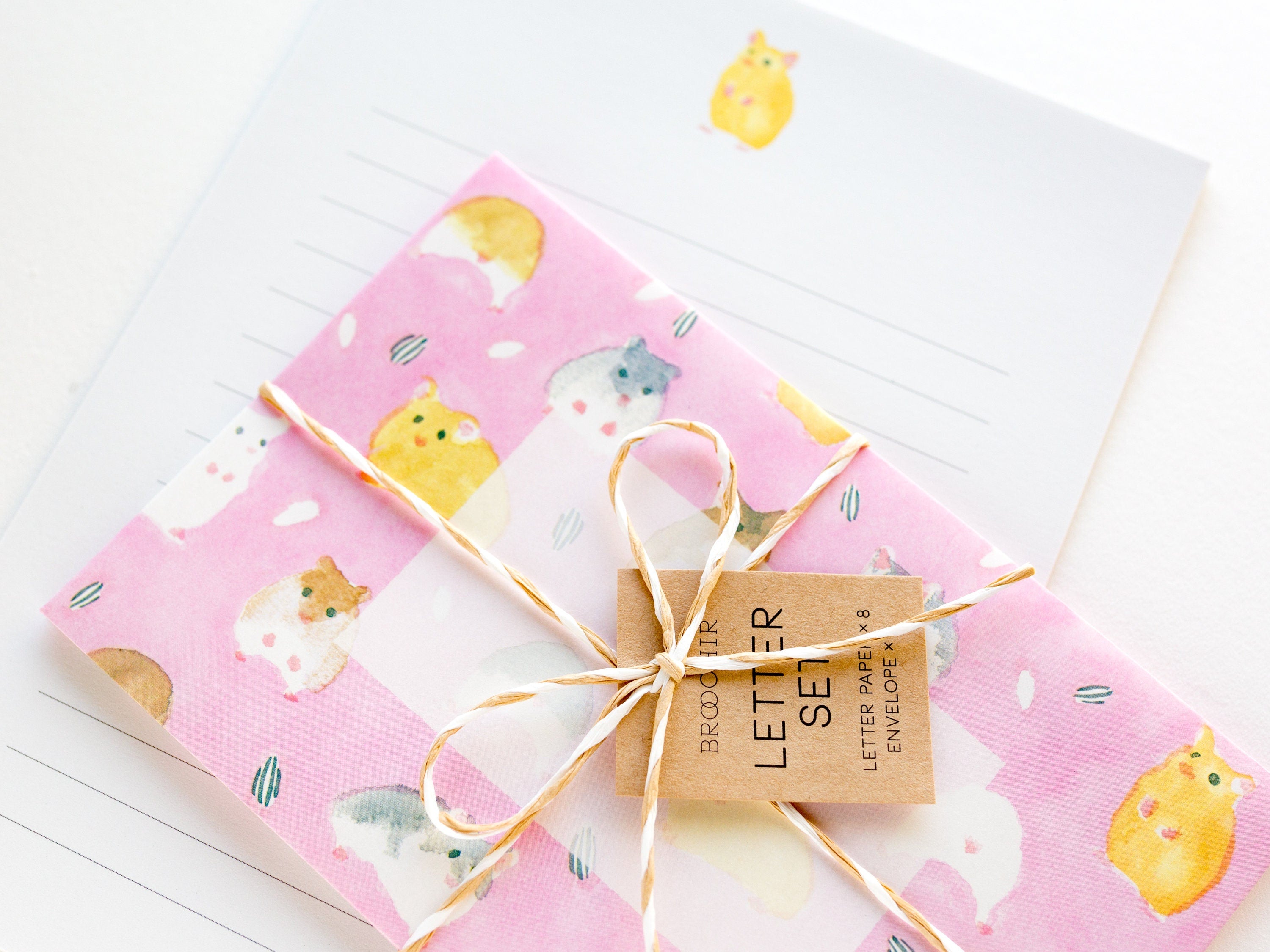 Letter set -hamster- – Fantastic Japan