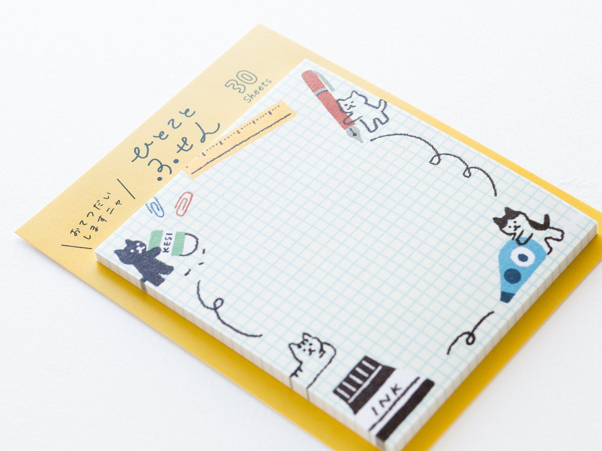 Sticky Notes -working cats- – Fantastic Japan