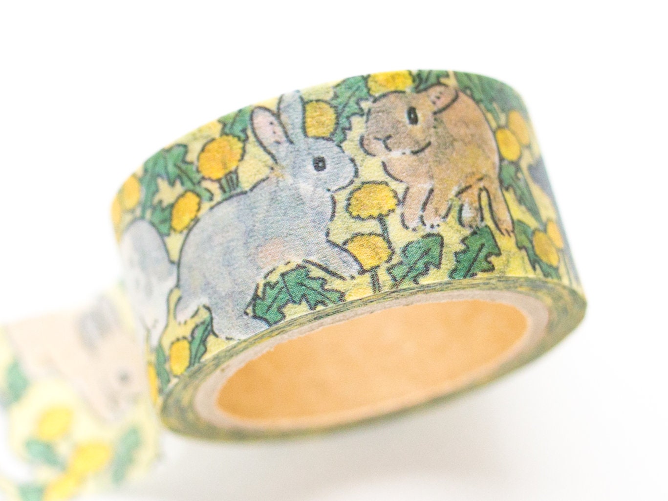 Masking Tape -Dandelions and rabbits- by Schinako Moriyama – Fantastic ...