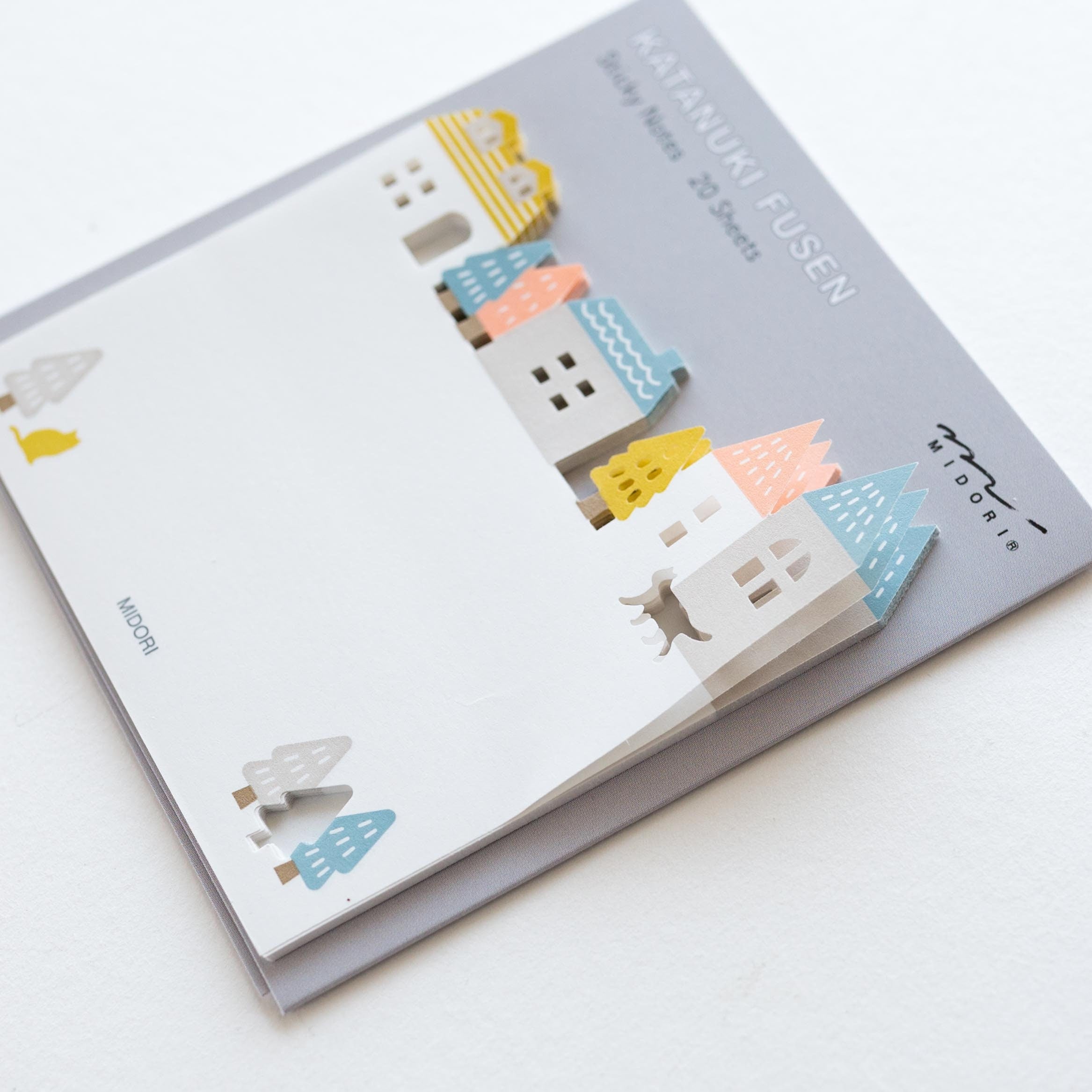 Die-cut Sticky Notes -town- – Fantastic Japan
