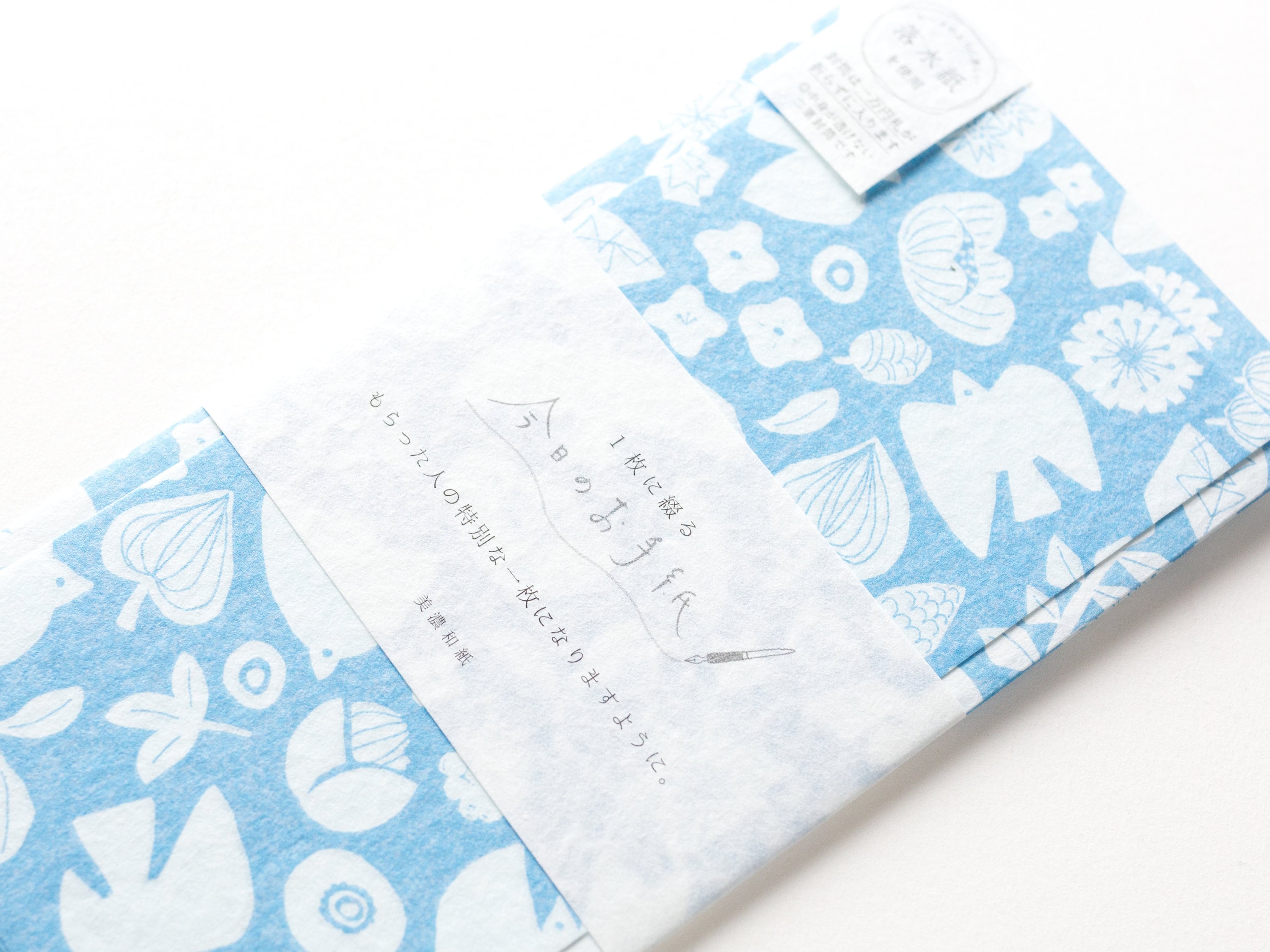 Japanese styled washi letter writing set -white bird- / birds letter s ...