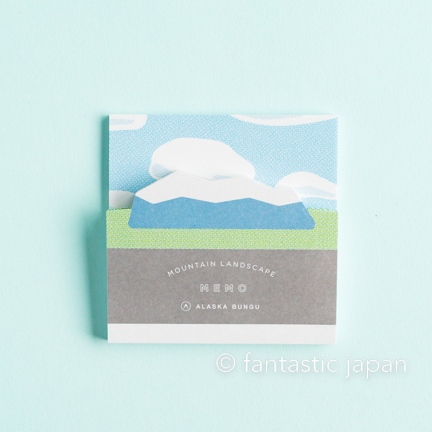 Mountain Landscape memo pad -north- – Fantastic Japan