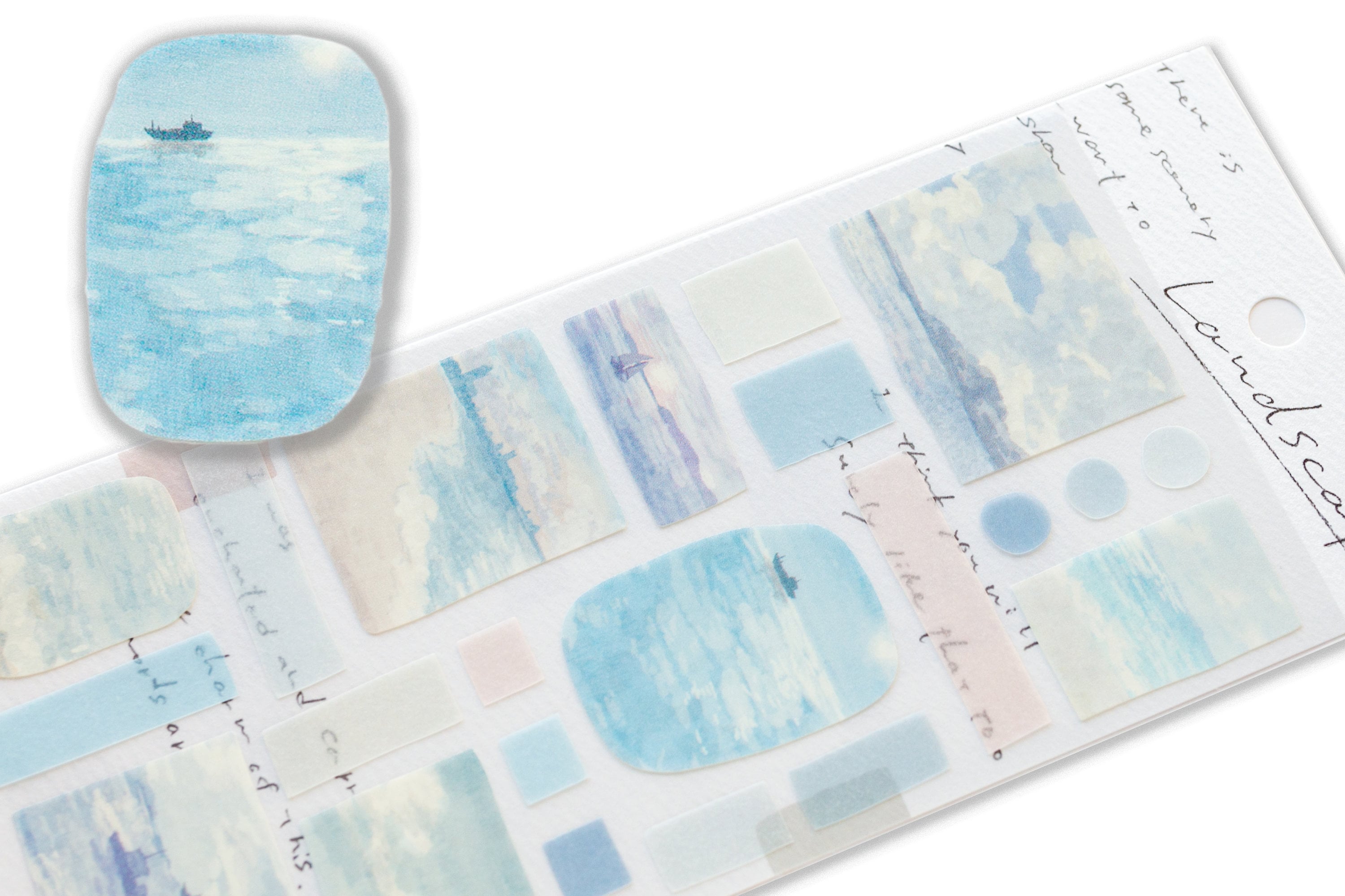 Sticker -Land scape "morning calm"- – Fantastic Japan