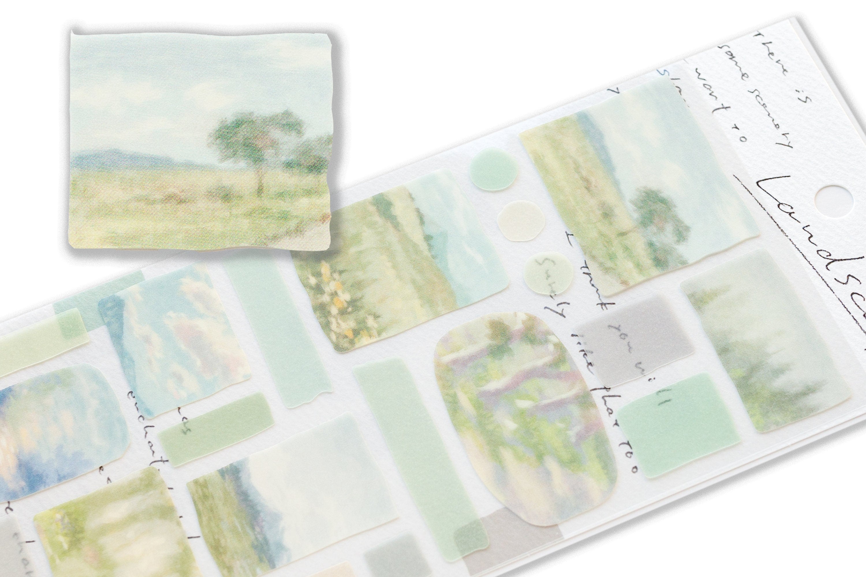 Sticker -Land scape "light in the forest"- – Fantastic Japan