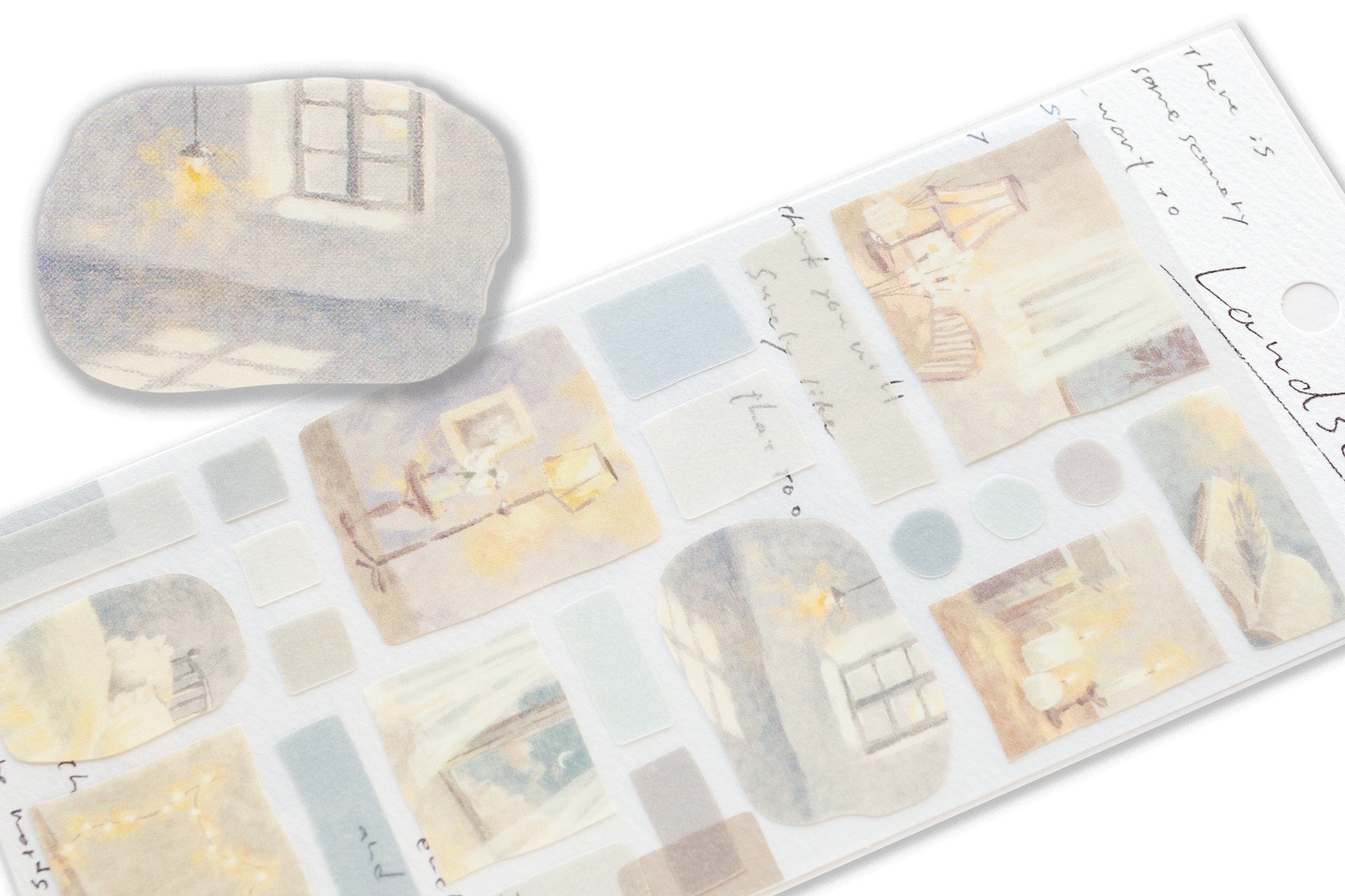 Sticker -Land scape "twilight room"- – Fantastic Japan