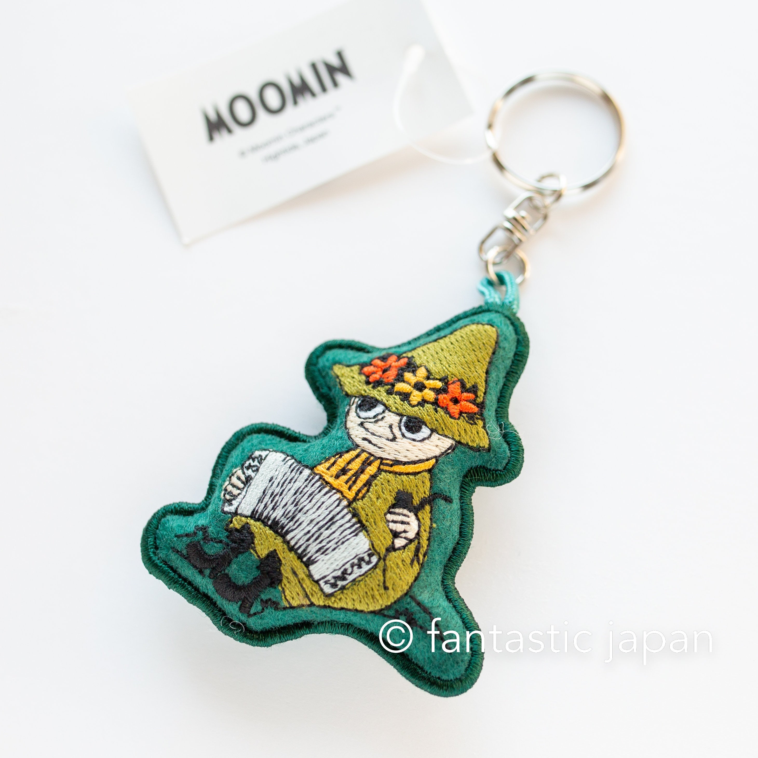 MOOMIN Plump Keyring -Snufkin- – Fantastic Japan