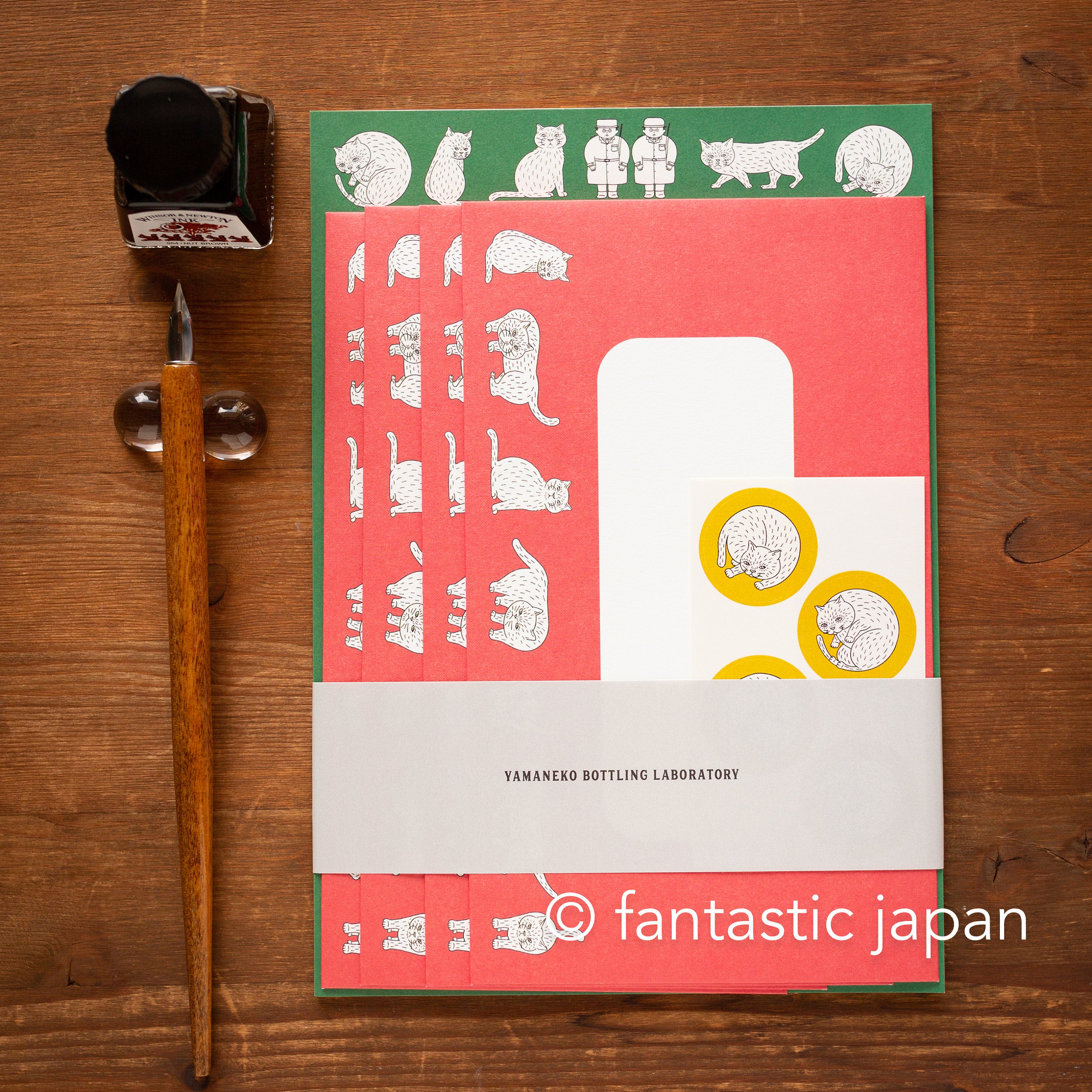 Letter Writing set by Yamaneko stationery – Fantastic Japan