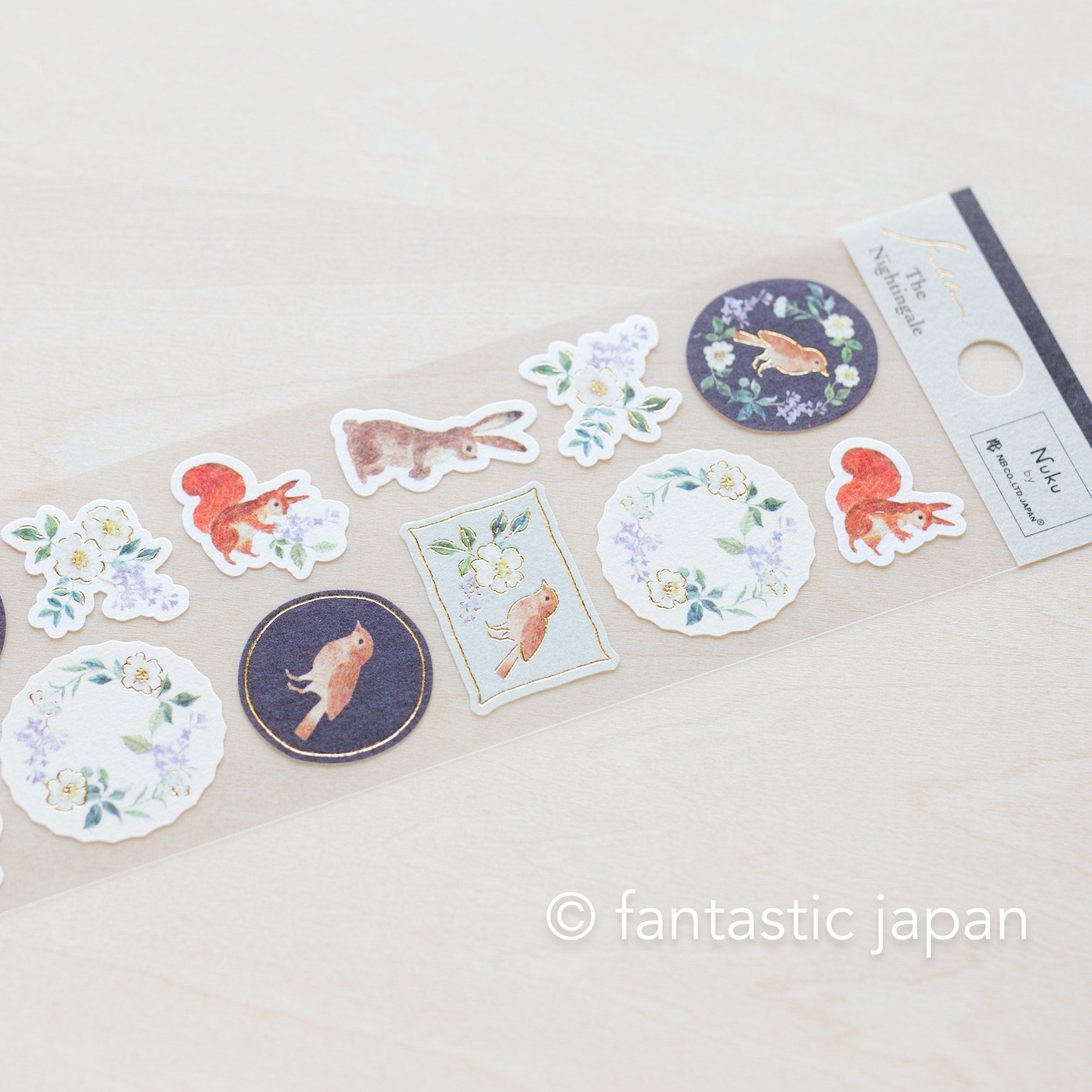 Washi Sticker -fable "The Nightingale"- – Fantastic Japan