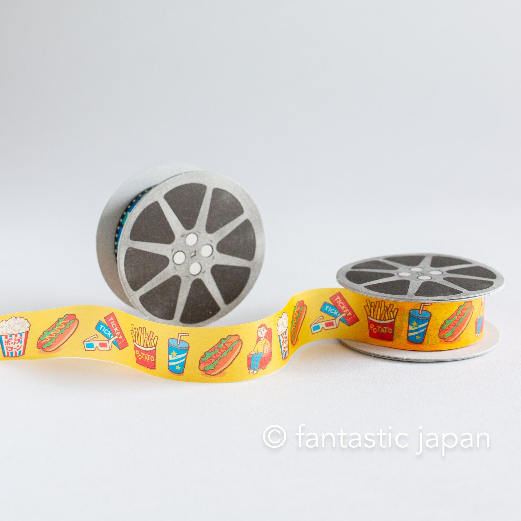 Hightide new retro film style masking tape -food- – Fantastic Japan