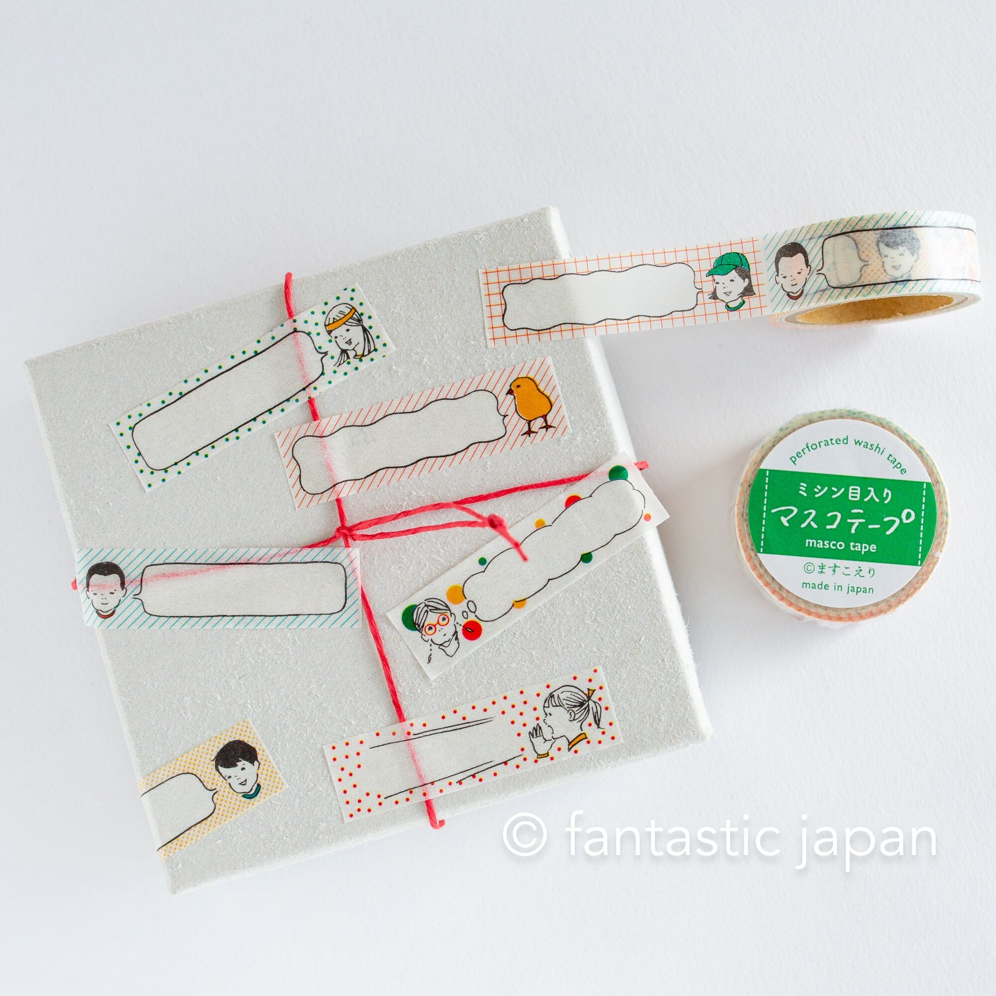 Masco Eri Perforated Masking Tape -balloon- – Fantastic Japan