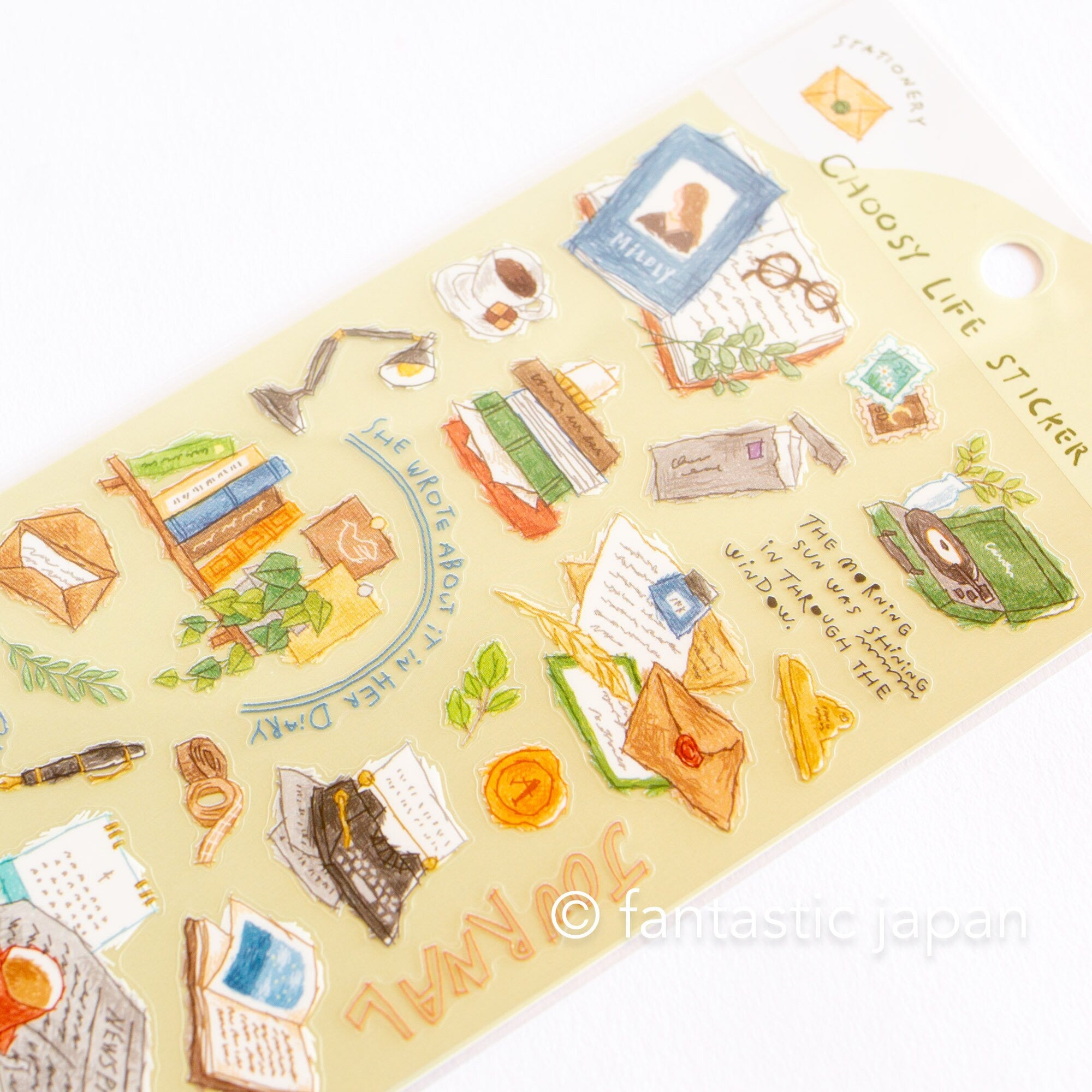 Mind Wave Sticker / CHOOSY LIFE STICKER -stationery- – Fantastic Japan