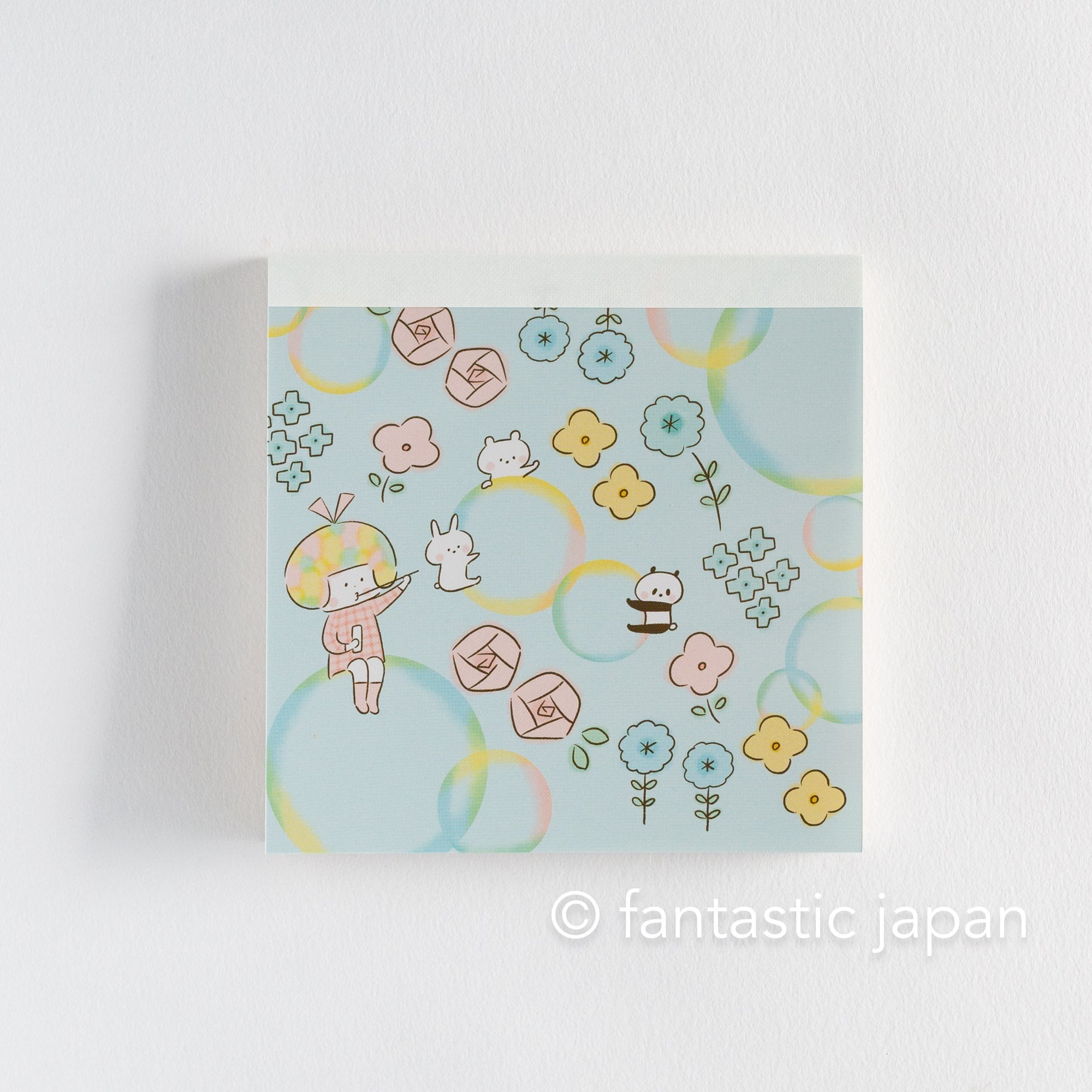 mizutama square memo pad -bubble- – Fantastic Japan